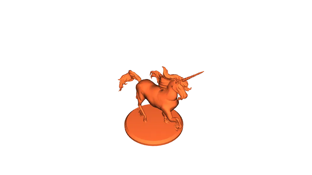 2nd Ed AD&D Unicorn by StormCrow 13 | Download free STL model ...