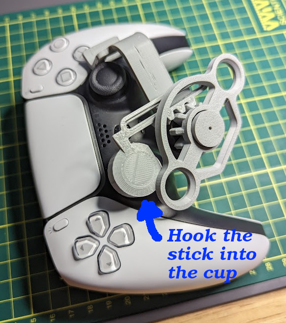 PS5 Mini Wheel Modification/Remix by Knurbine | Download free STL model ...