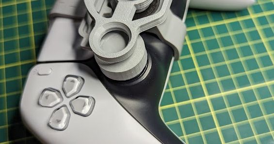 PS5 Mini Wheel Modification/Remix by Knurbine | Download free STL model ...