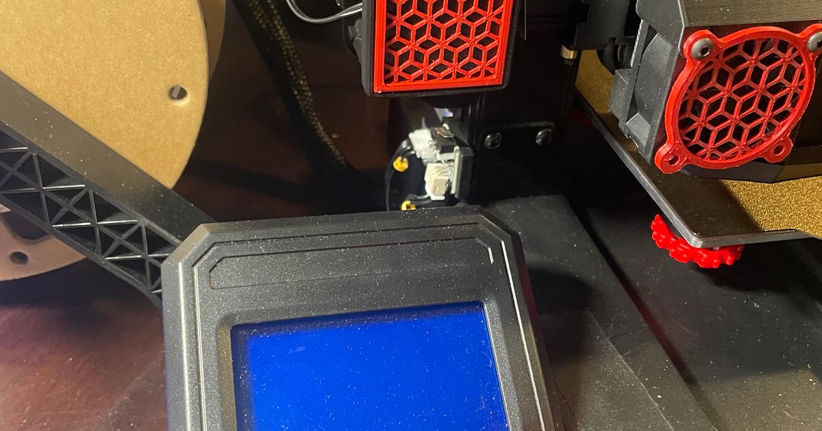 Ender 2 Pro QR Code Cover by Doodle4 | Download free STL model ...