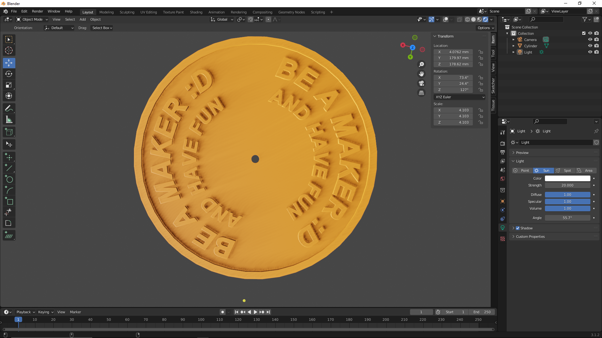 45 record, be a maker by NexPrints | Download free STL model ...