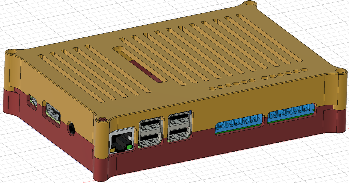 Home Assistant Pi Box V2 By Th3ri5k Download Free Stl Model