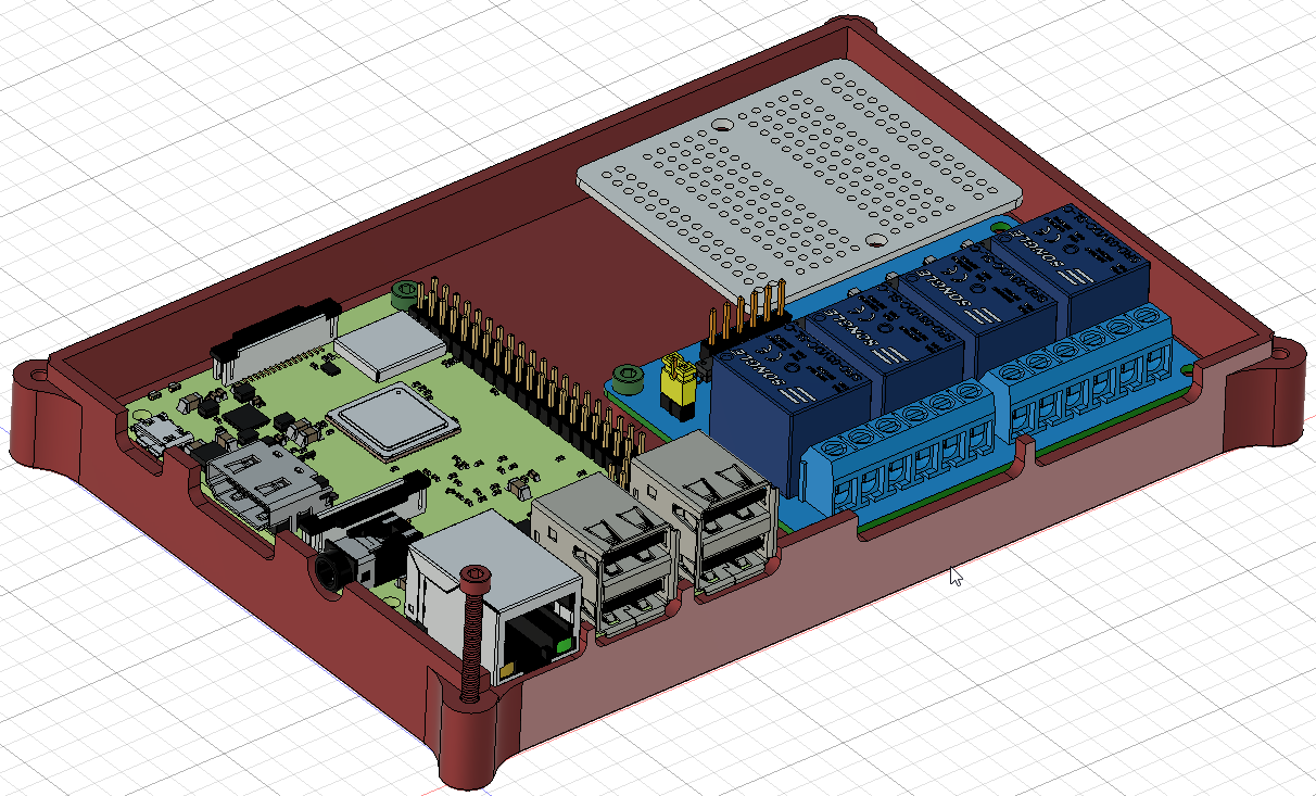 Home Assistant Pi Box V2 by th3ri5k | Download free STL model ...