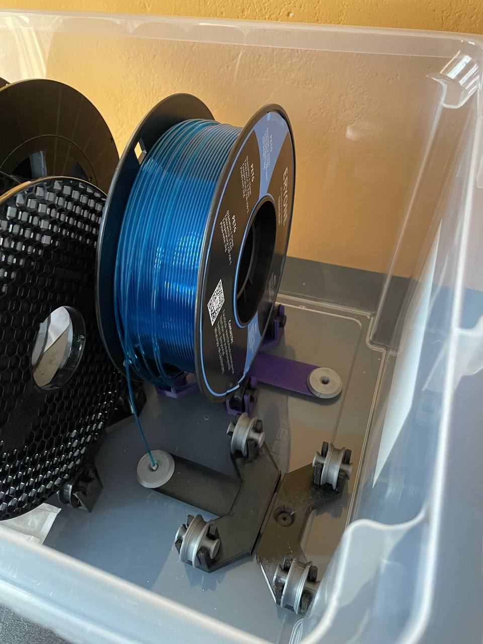 Lack Enclosure Filament Guides (Extended) by Frey | Download free STL ...