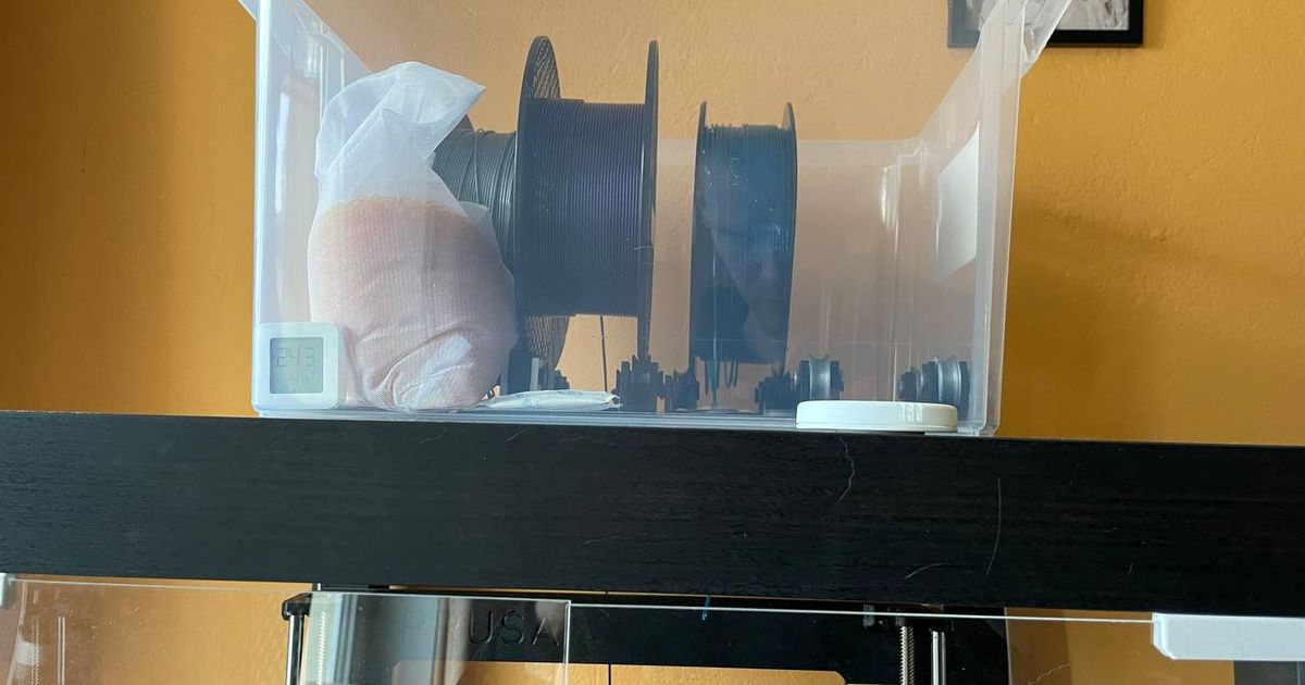 Lack Enclosure Filament Guides (Extended) by Frey | Download free STL ...