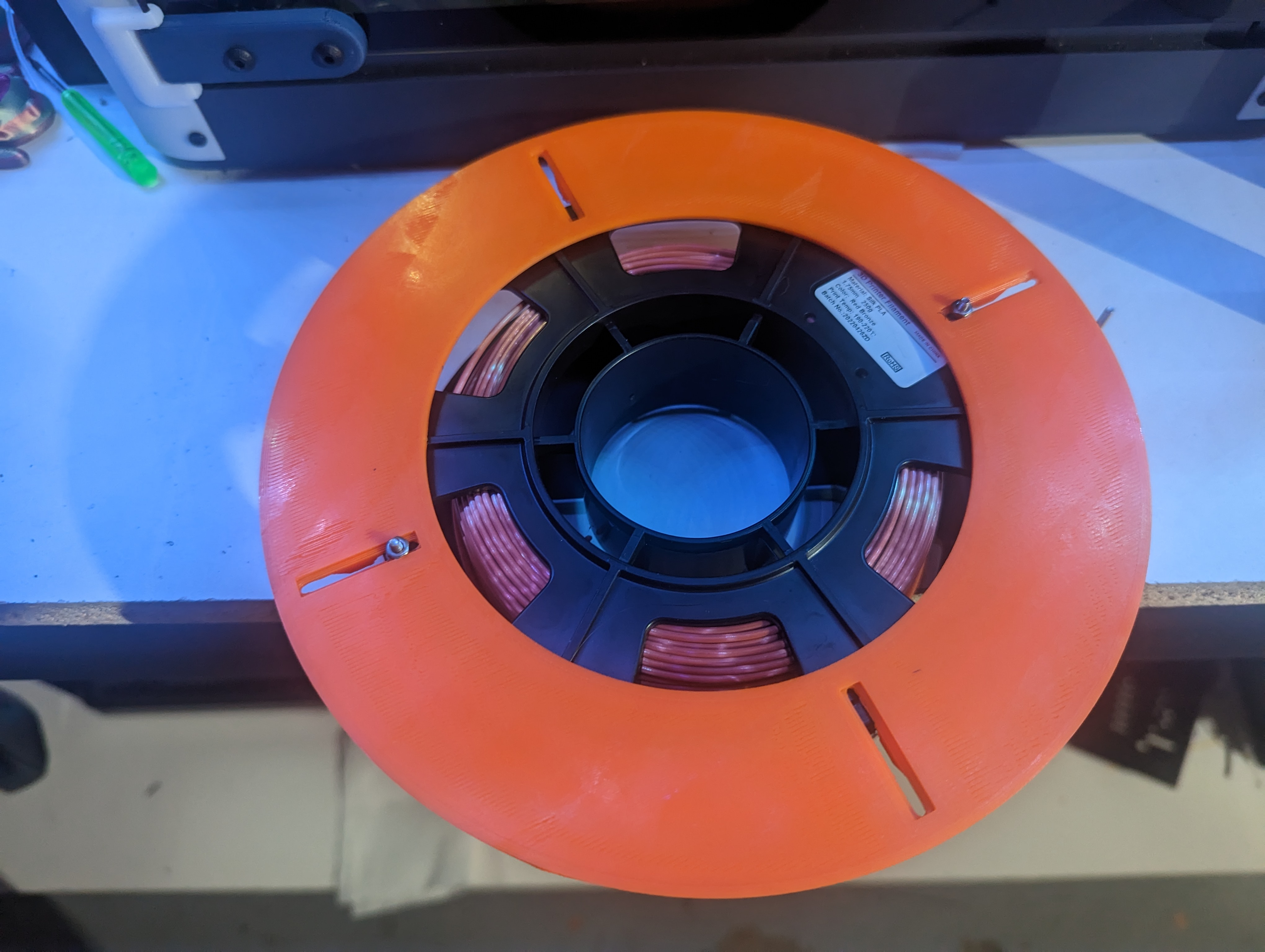 Bambu AMS - Mini Spool Adapter by k2thestank | Download free STL model ...