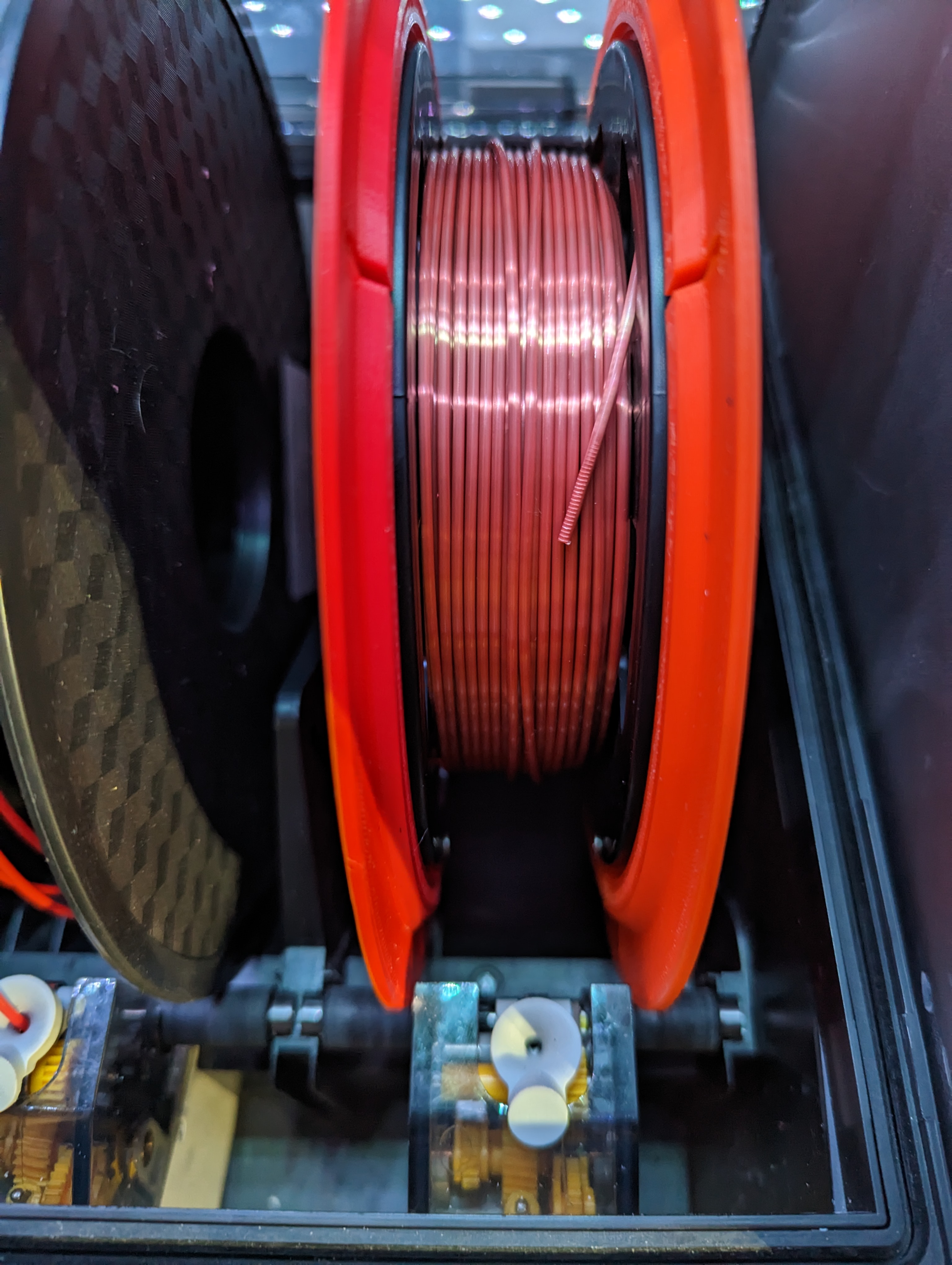 Bambu AMS - Mini Spool Adapter by k2thestank | Download free STL model ...