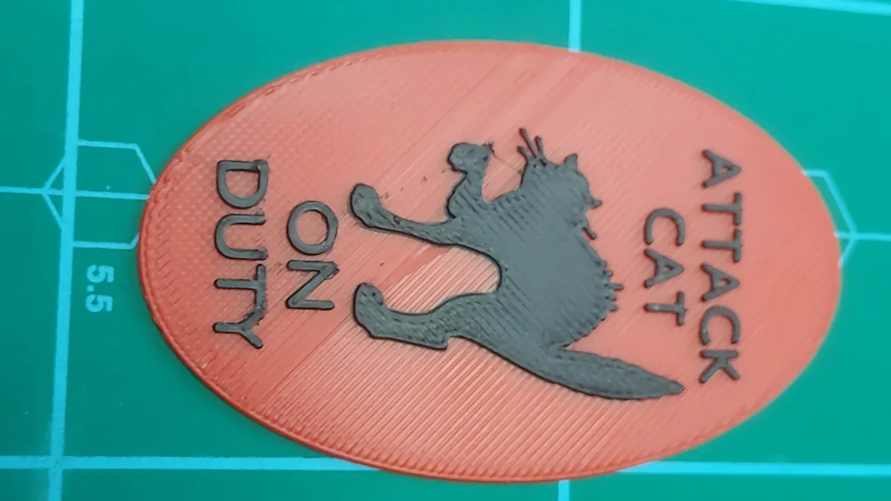 Attack Cat on Duty by CdR | Download free STL model | Printables.com