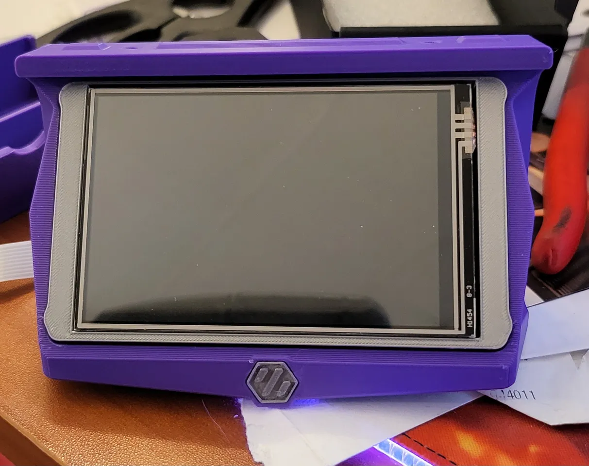 Btt Tft35 Spi V2 1 Touch Screen Bezel Remix By Eclypse3d Download Free Stl Model