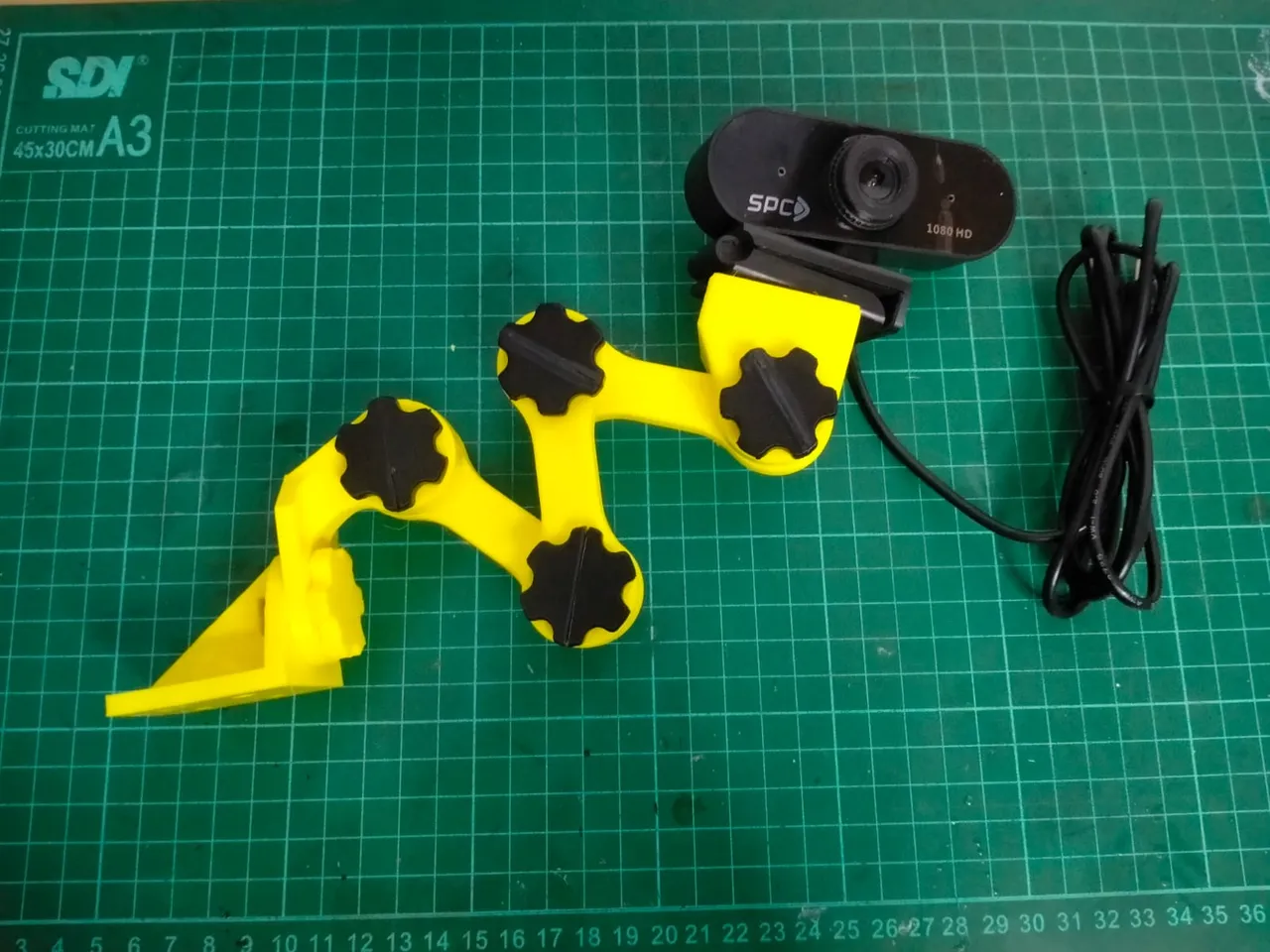 Adjustable Webcam Holder Ender series (Full 3d printed) by Aswatha3D ...