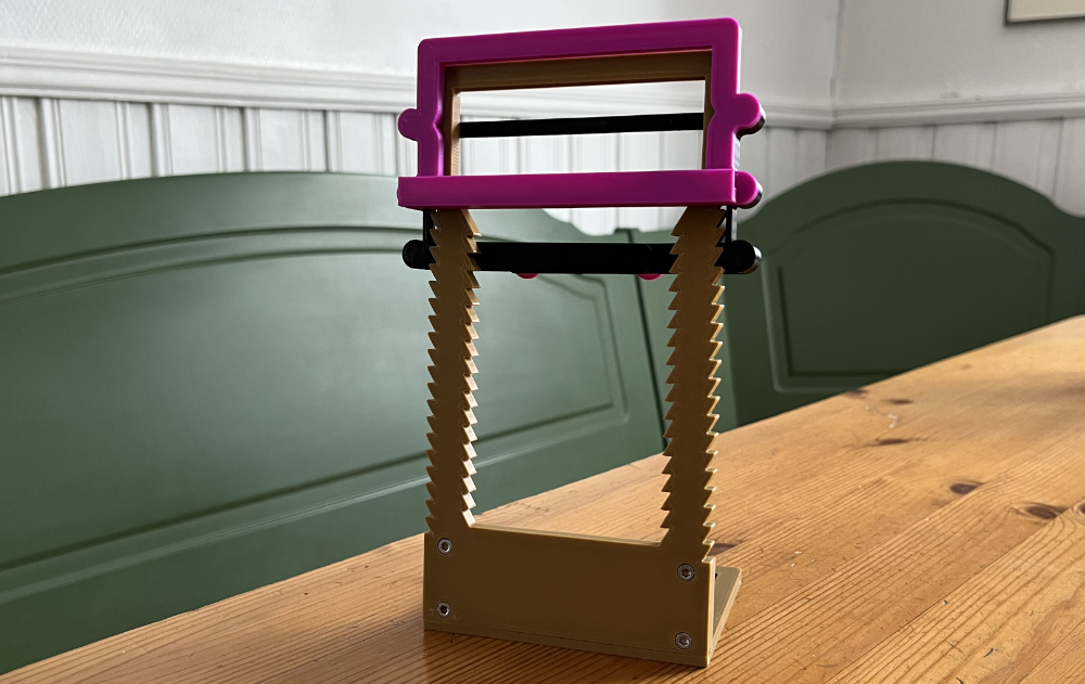 Height adjustable stand for tablets and phones by r3l471v157 | Download ...