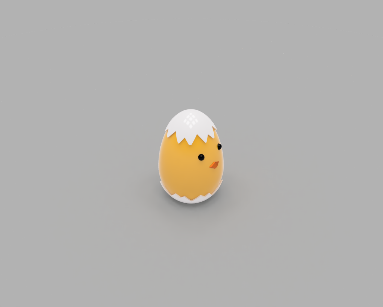 Easter Chick by kabecz | Download free STL model | Printables.com