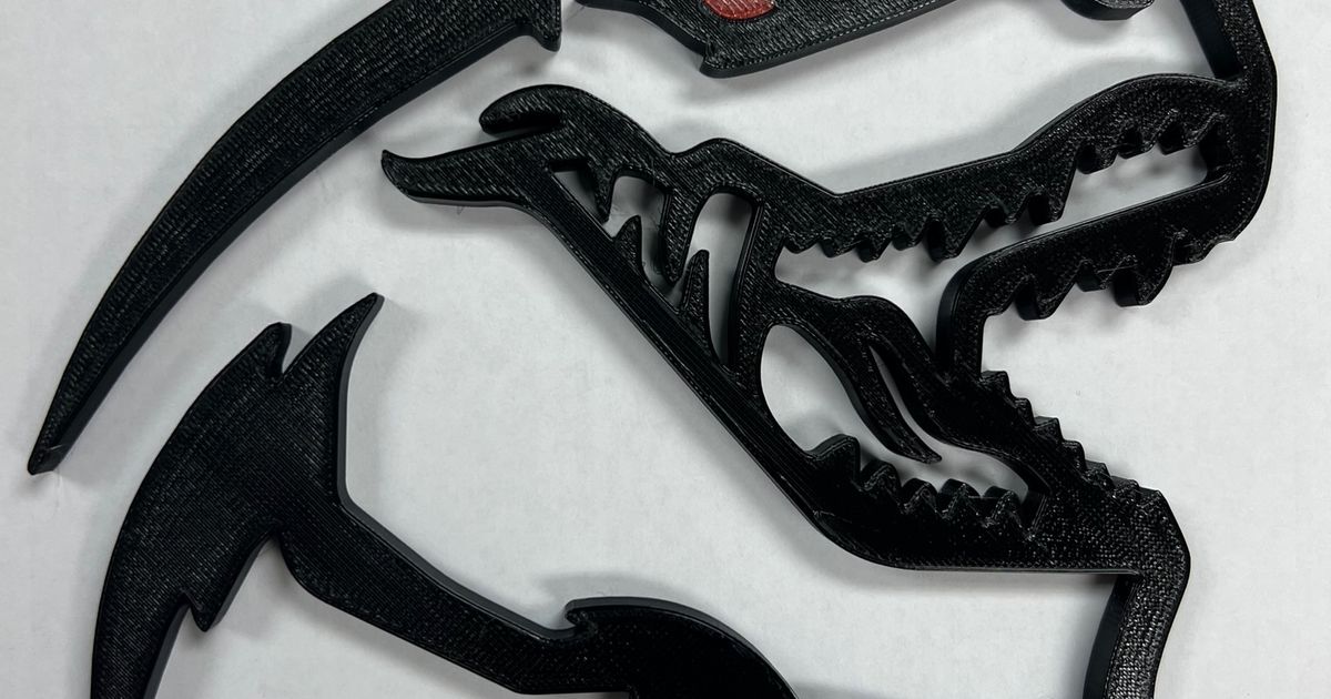 RAM TRX Tyrannosaurus Rex head and red eye by Zofo | Download free STL ...