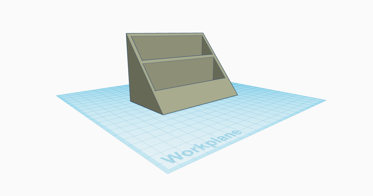 Small container / desk tidy by chlp-g | Download free STL model ...