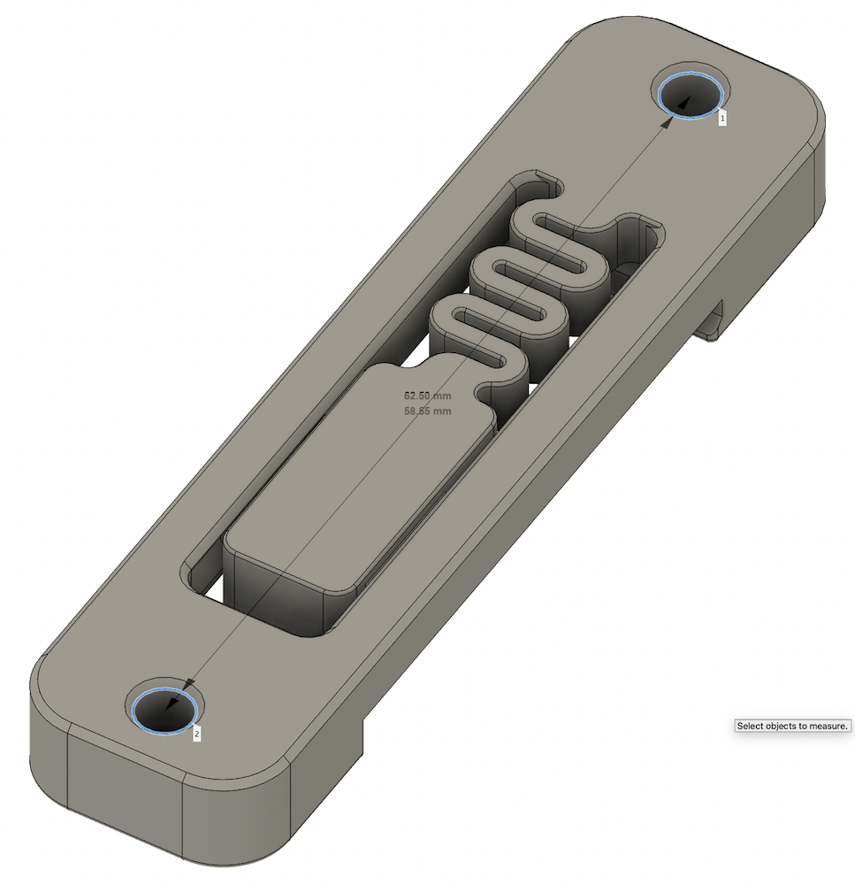 DIN Rail Bracket Heat Insert Version 52 5mm 62 5mm By Mmuellerphoto Download Free STL 
