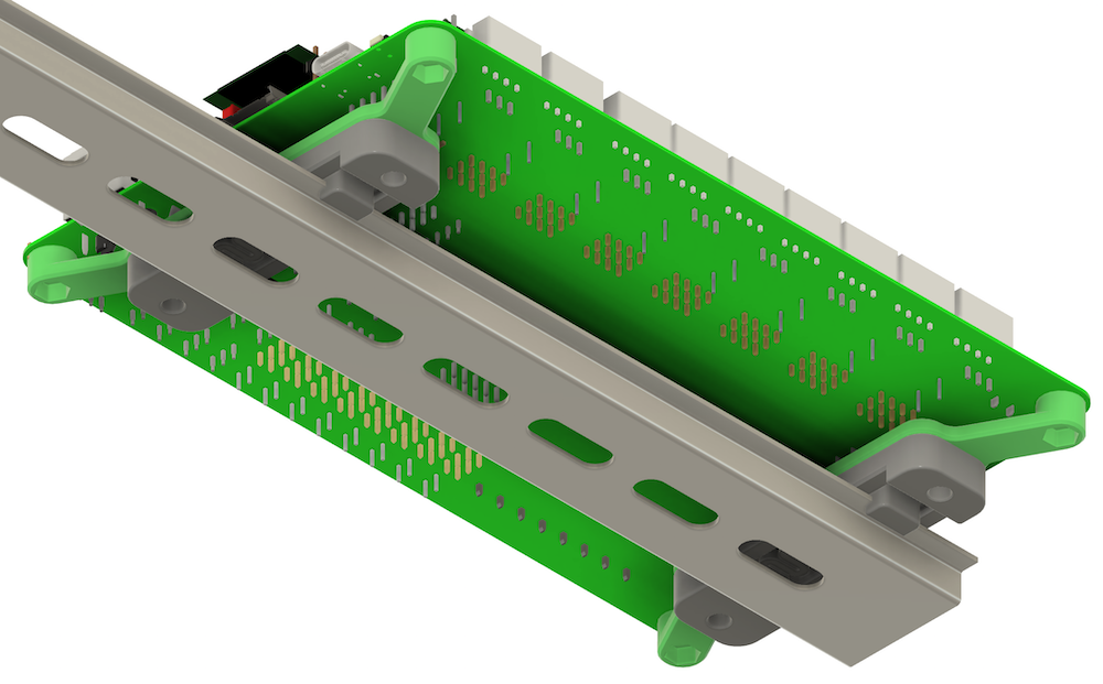 Octopus Pro Mount for DIN Rail Bracket & Fan Mount by mmuellerphoto ...