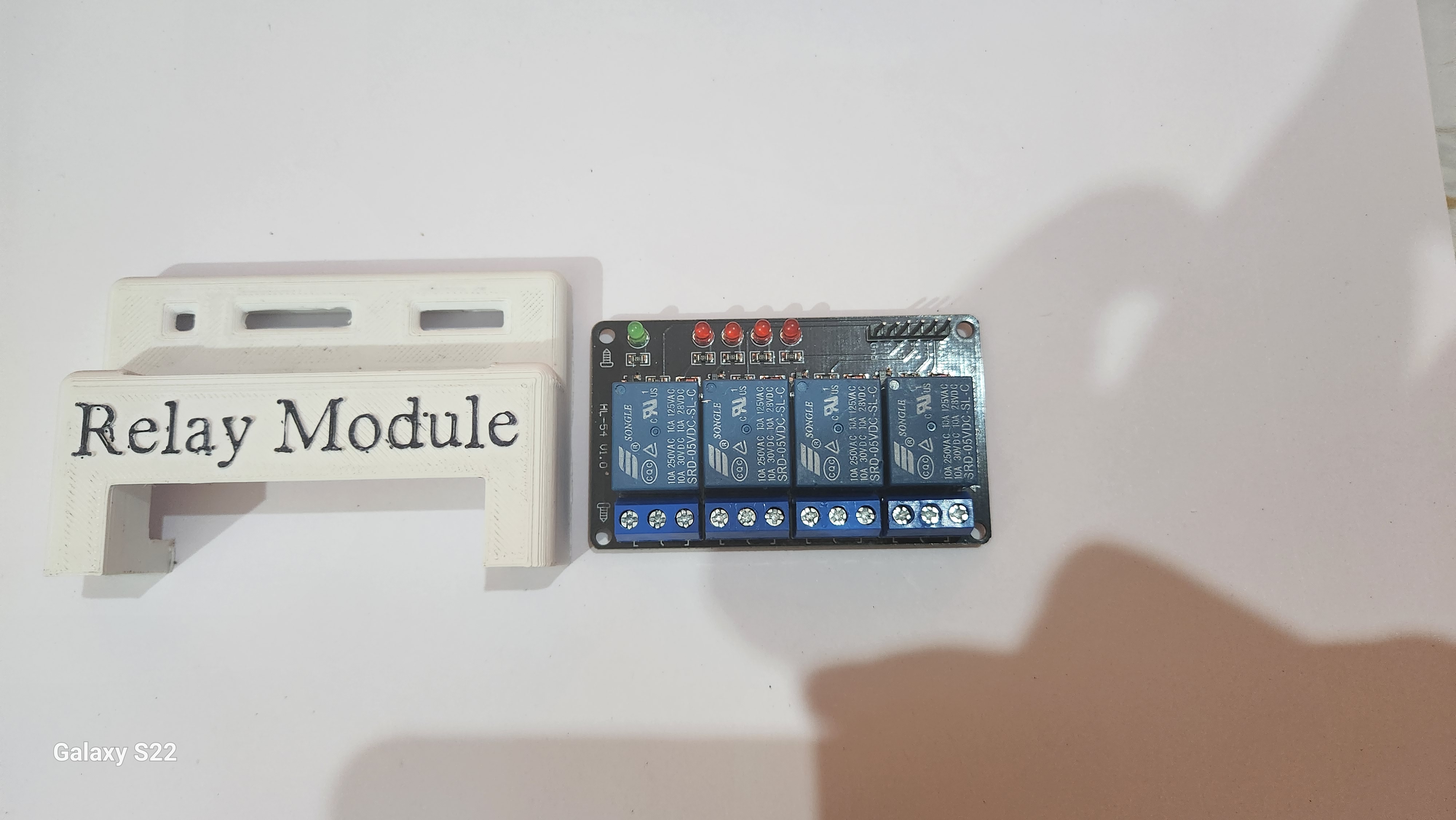 3D case for HL-54 V1.0 (5Volt) 4-Channel relay module by Om Prakash ...