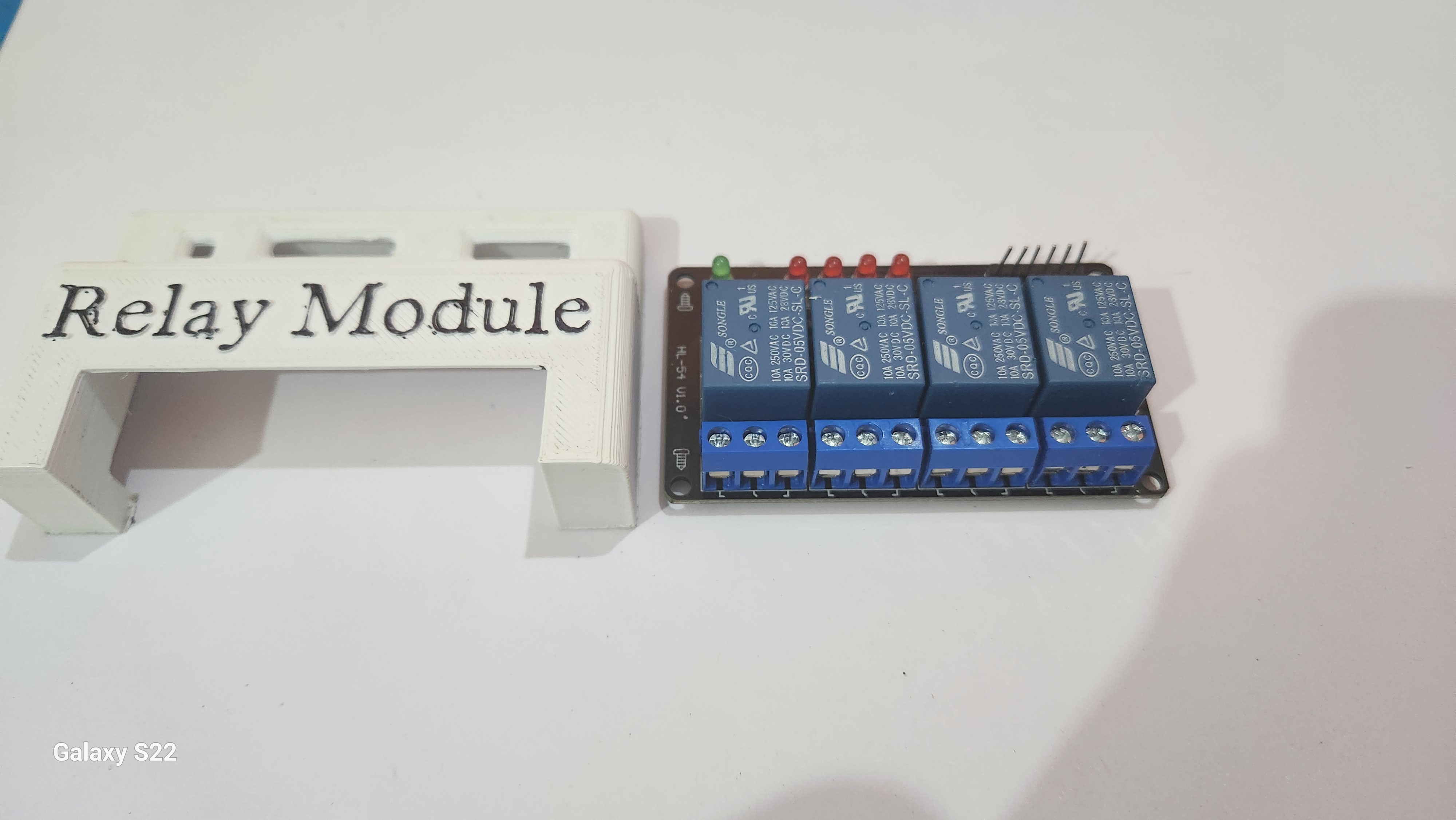 3D case for HL-54 V1.0 (5Volt) 4-Channel relay module by Om Prakash ...