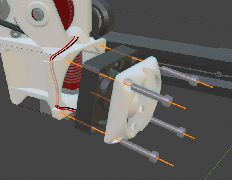 LIRECTor for Ender 3 - direct drive printhead by RH3D | Download free ...