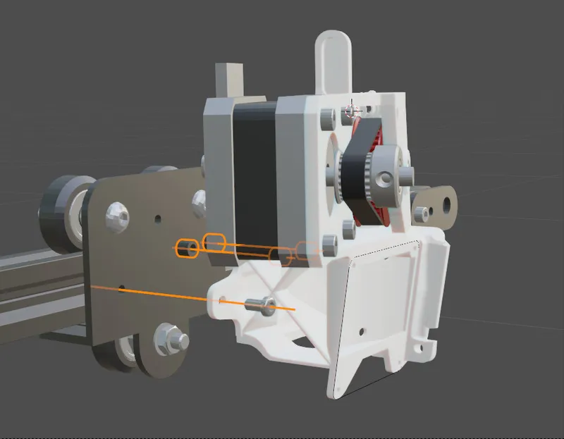 LIRECTor for Ender 3 - direct drive printhead by RH3D | Download free ...