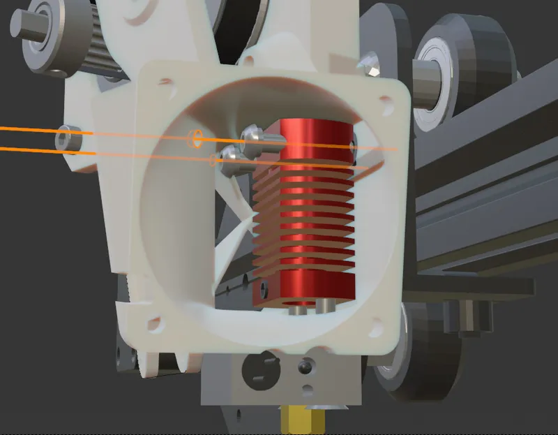 LIRECTor for Ender 3 - direct drive printhead by RH3D | Download free ...