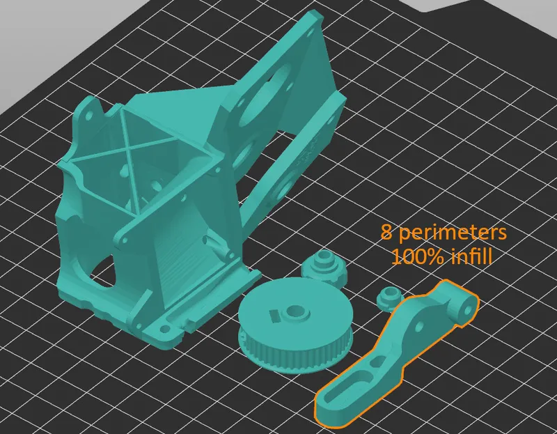 LIRECTor for Ender 3 - direct drive printhead by RH3D | Download free ...