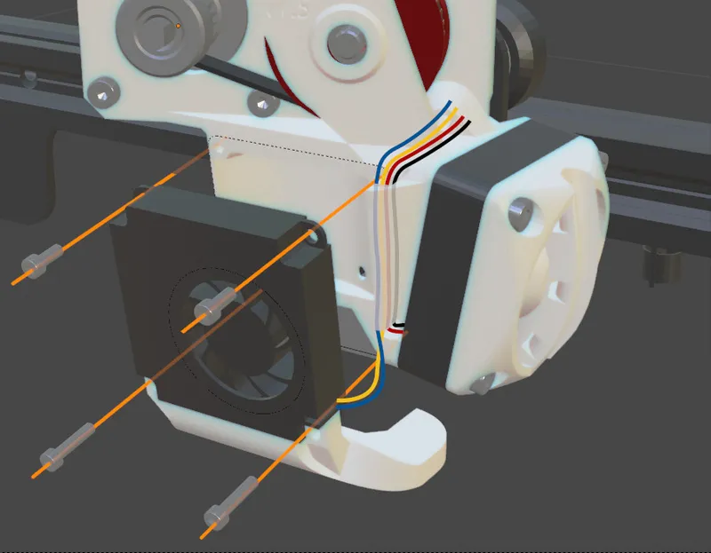 LIRECTor for Ender 3 - direct drive printhead by RH3D | Download free ...