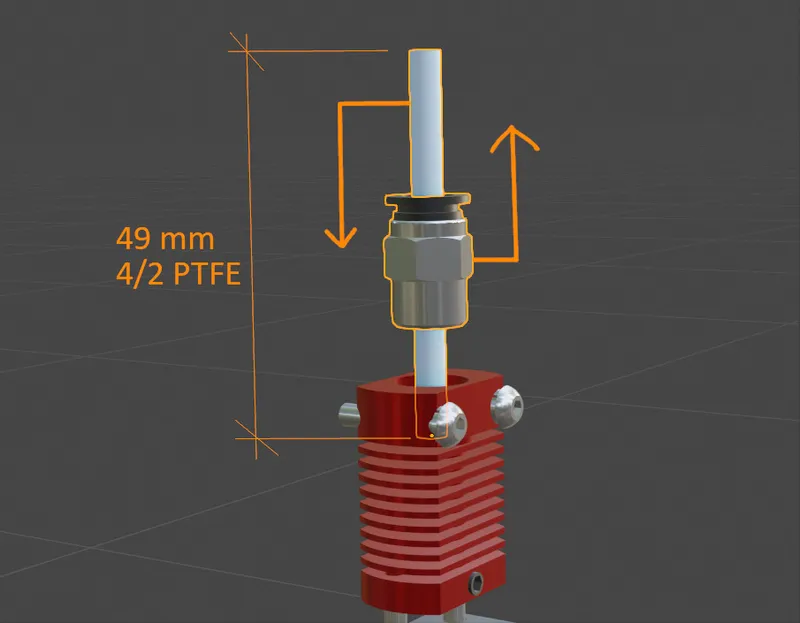 LIRECTor for Ender 3 - direct drive printhead by RH3D | Download free ...