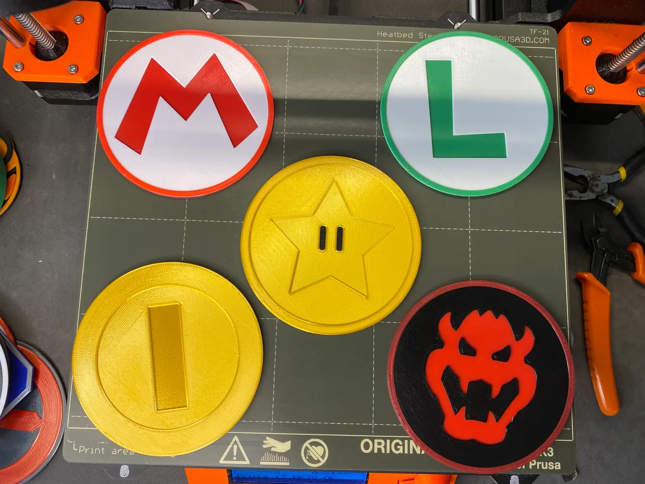 Mario Coasters and Pipe Coaster Holder by nerdyviews | Download free ...