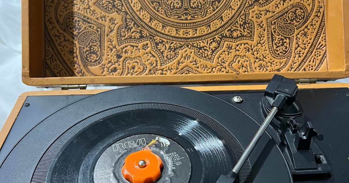 working standard 45 rpm adapter by Tom Anderson (The Real NEO ...