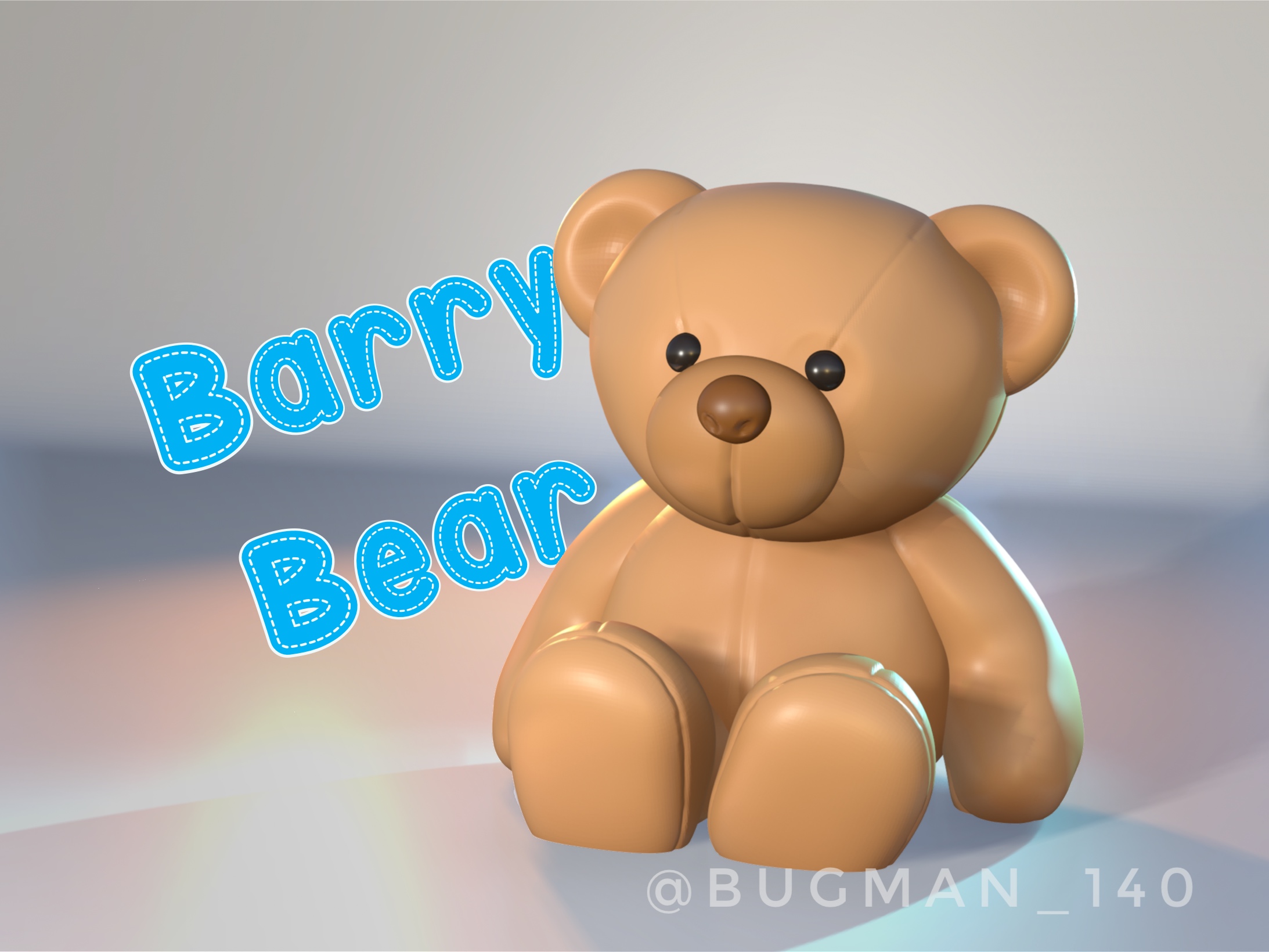 Barry Bear por Bugman_140 | Descargar modelo STL gratuito | Printables.com