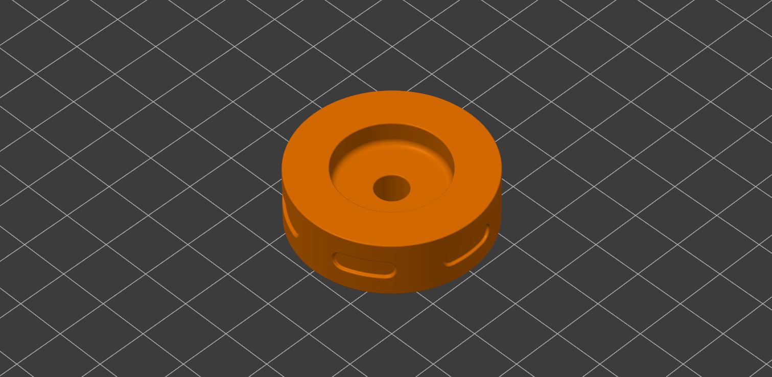 Simple_45_Record_Adapter by slavik kopanov | Download free STL model ...