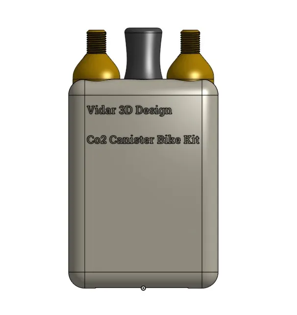 Co2 Canister Bike Kit With Valve Tool by Vidar 3D Design | Download ...