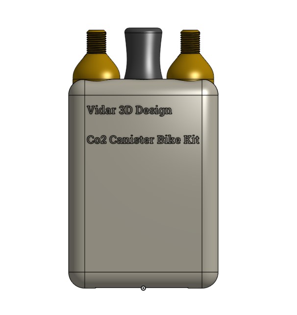 Co2 Canister Bike Kit With Valve Tool by Vidar 3D Design | Download ...