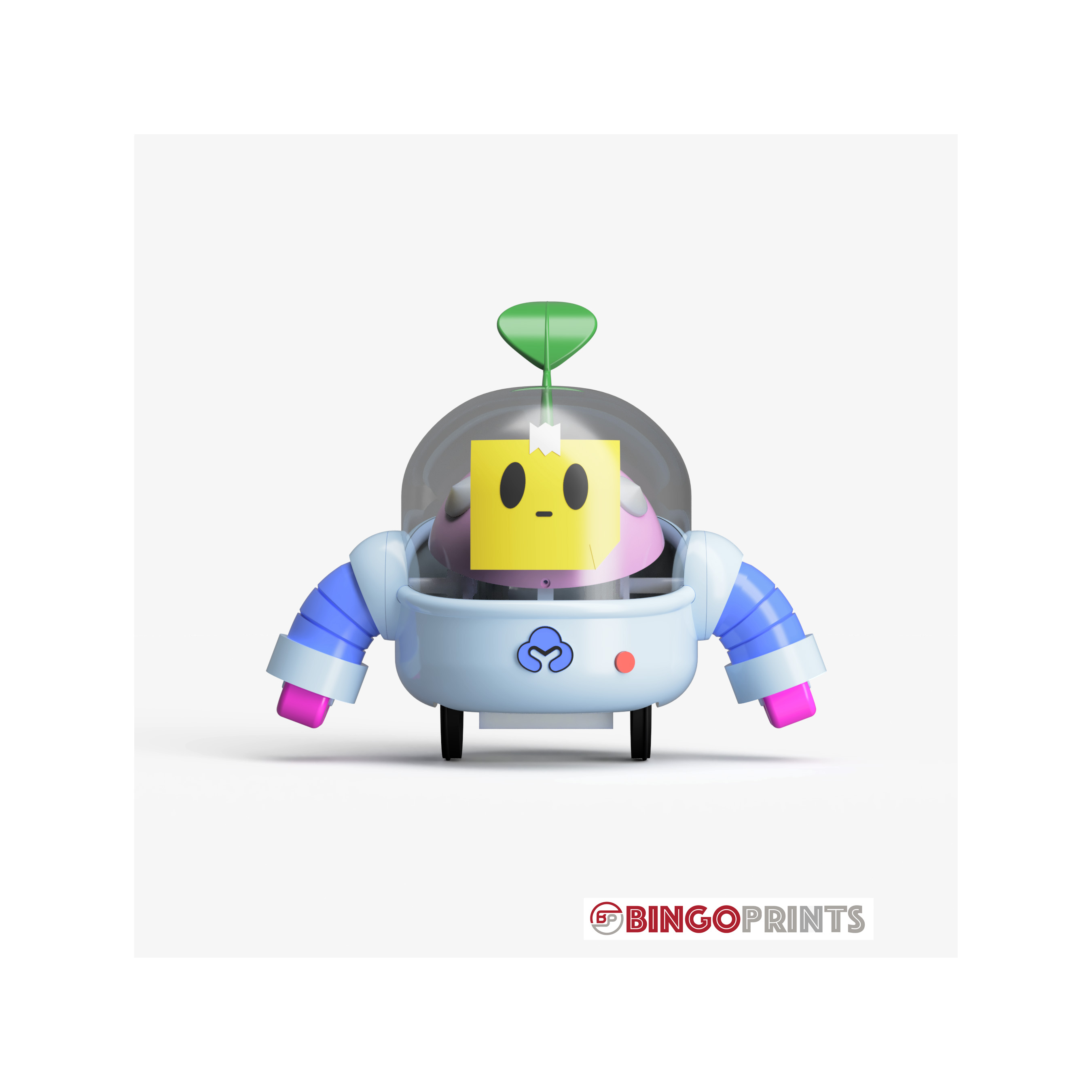 SPROUT! (Brawl Stars) Robot von BINGOBRICKS | Kostenloses STL-Modell ...