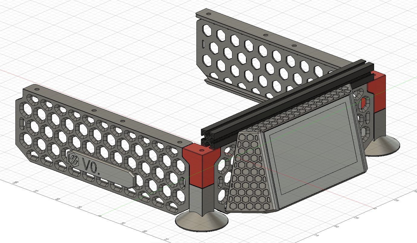 Voron V0 (V0.1/V0.2)4.3" Waveshare Display by Diplomator | Download ...
