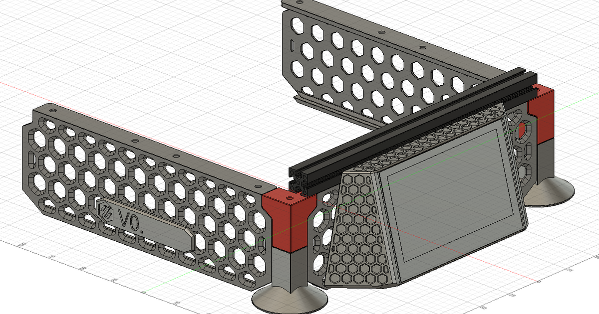 Voron V0 (V0.1/V0.2)4.3" Waveshare Display by Diplomator | Download ...