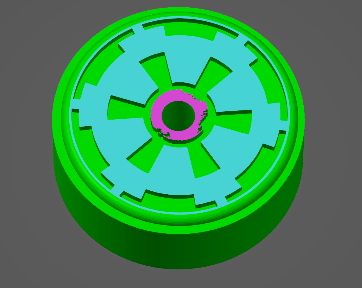 Imperial 45 record adapter by Bill Richards | Download free STL model ...