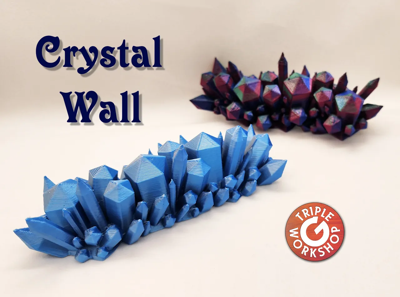 Crystal Wall ⧋ by Triple G Workshop | Download free STL model ...