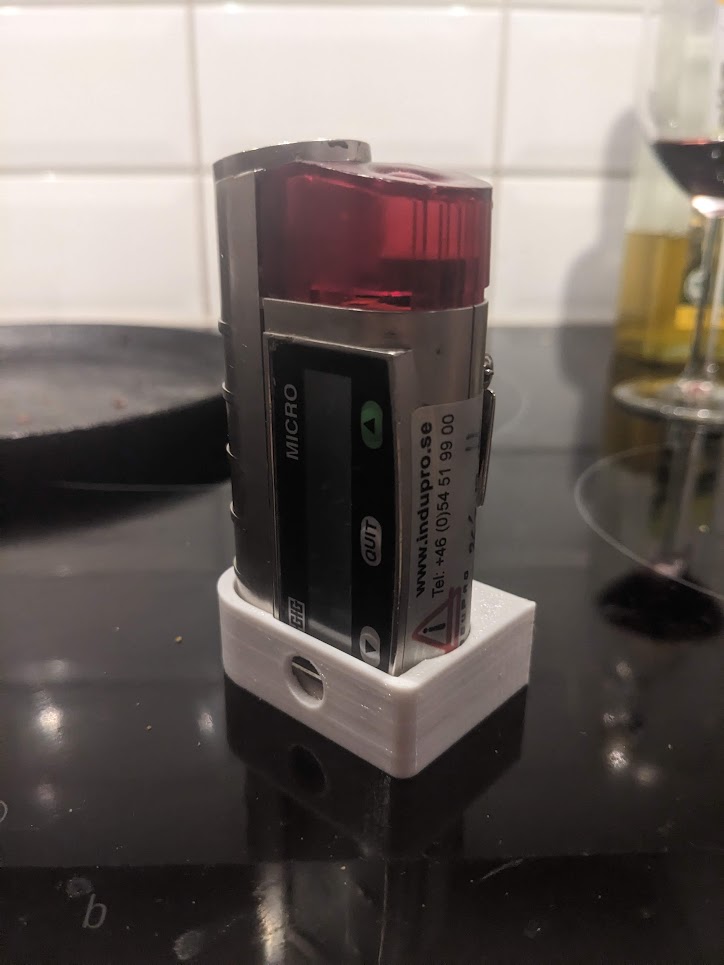 Micro IV gas detector holder by pomah86 | Download free STL model ...