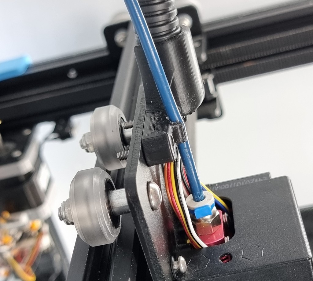 Ender_6 Hotend Cable Guide by Diplomator | Download free STL model ...