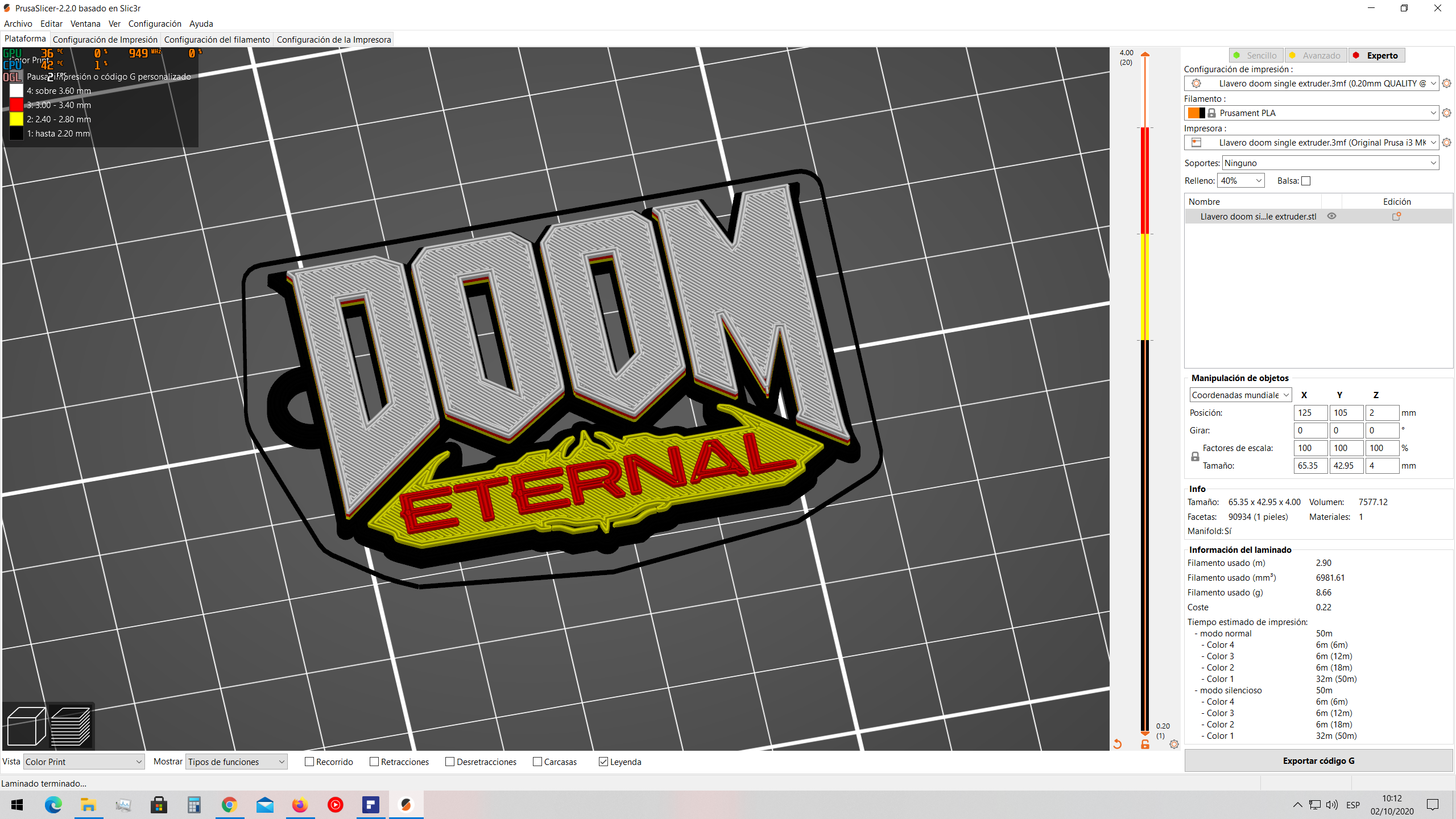 Doom eternal keychain by Area 3d Studio | Download free STL model ...