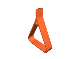 Triangle stand for headlamp (easy-to-print) by arenera | Download free ...