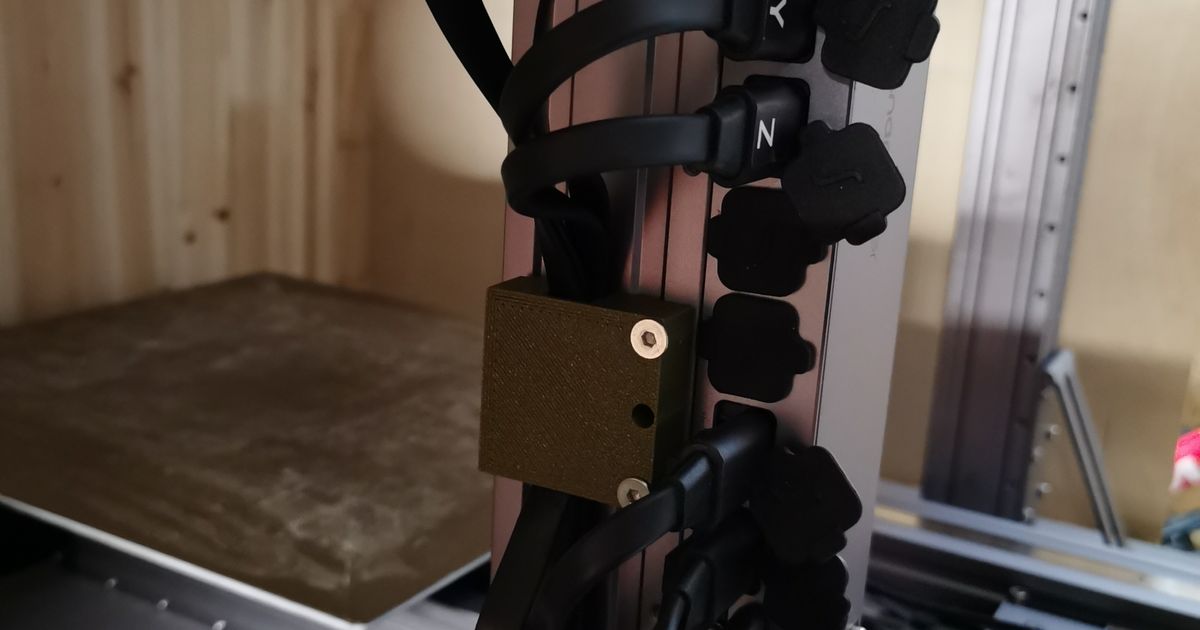 CABLE CLIPS for snapmaker 2.0 250/350 by Lmaker | Download free STL ...