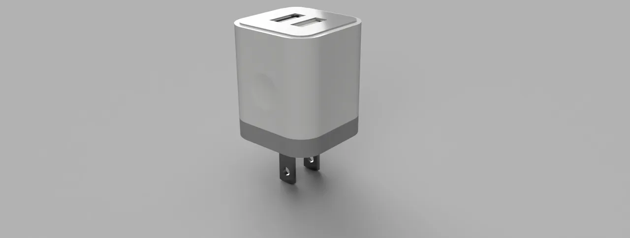 USB Wall Wart by Theldir Essiviar | Download free STL model ...