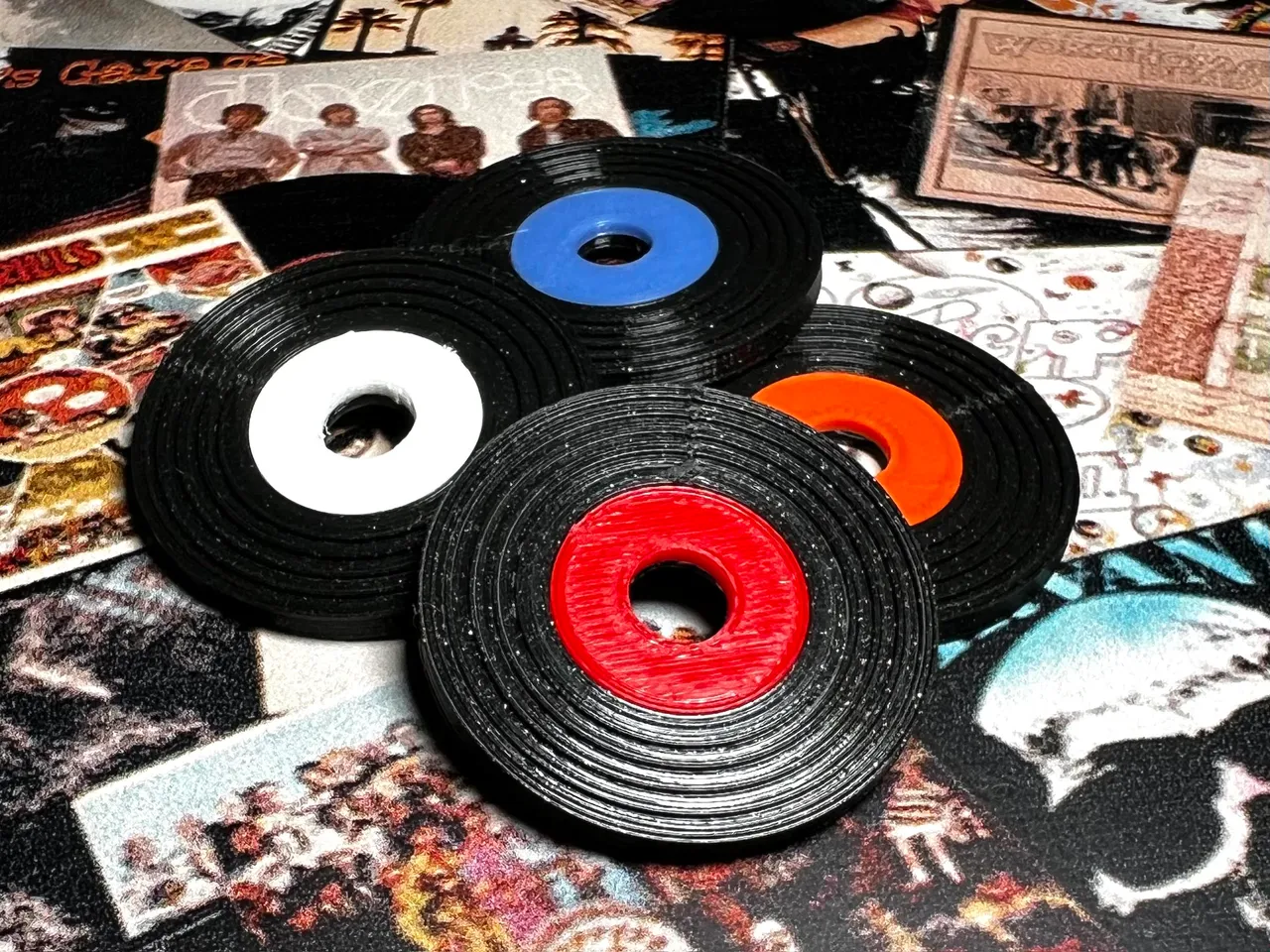 "45 RPM Record" Record Adapter by Logan B | Download free STL model ...