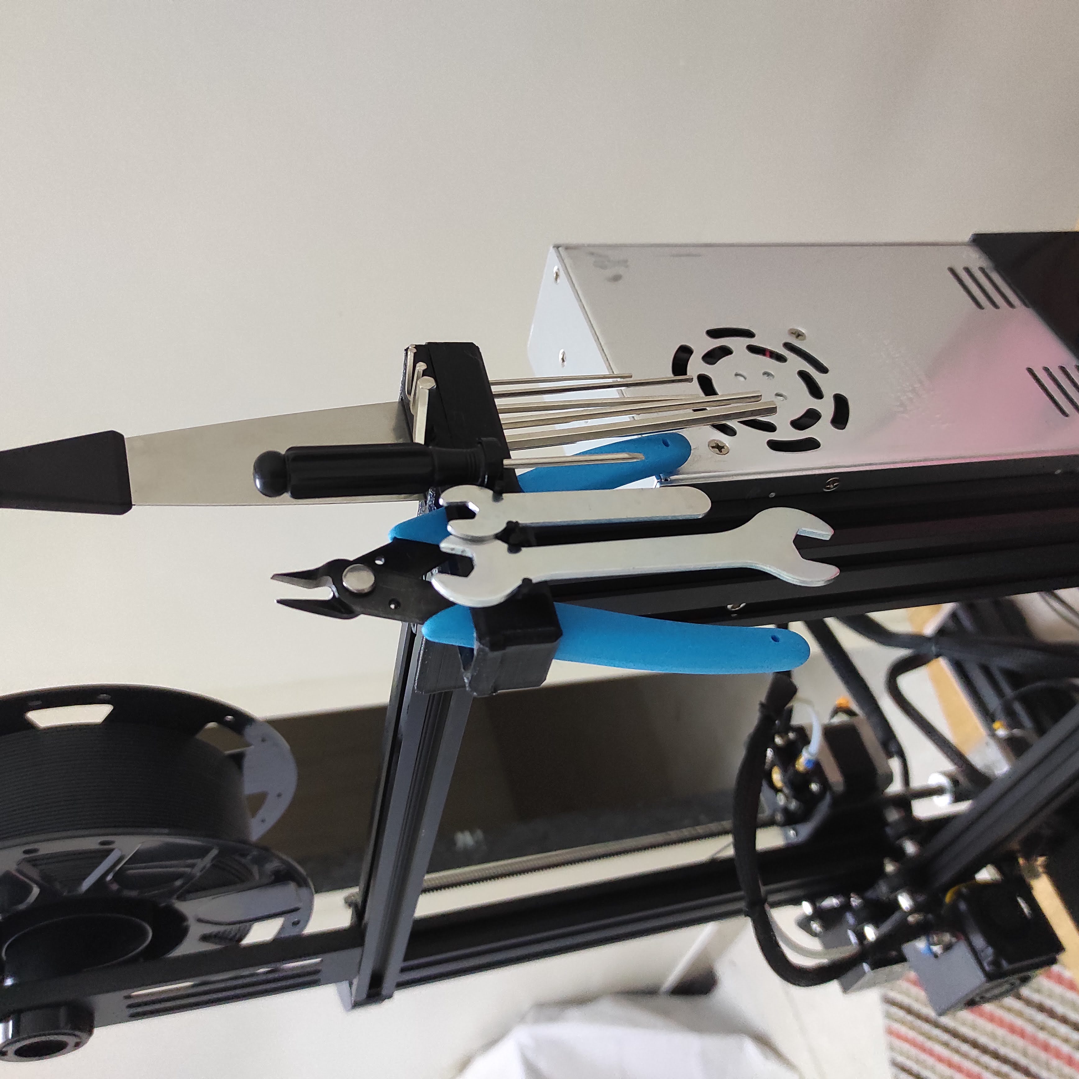 Tool holder for Ender 3(remix) by CJ | Download free STL model ...