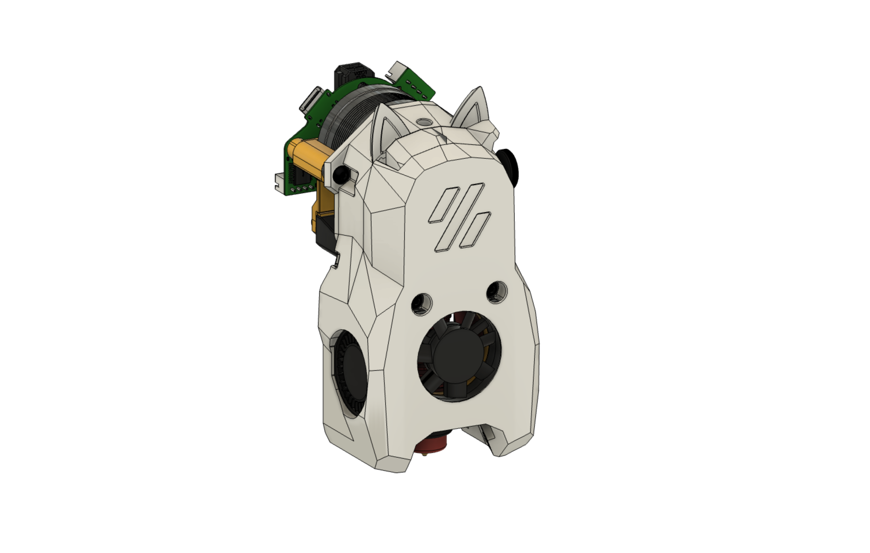 Voron V0.2 V0.2r1 Mini Stealthburner with Cat Ears by ryandam ...