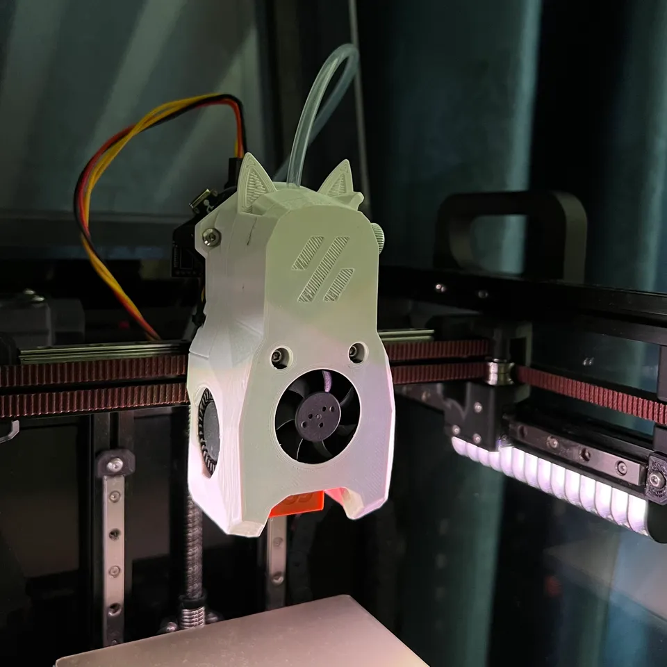 Voron V0.2 V0.2r1 Mini Stealthburner with Cat Ears by ryandam ...