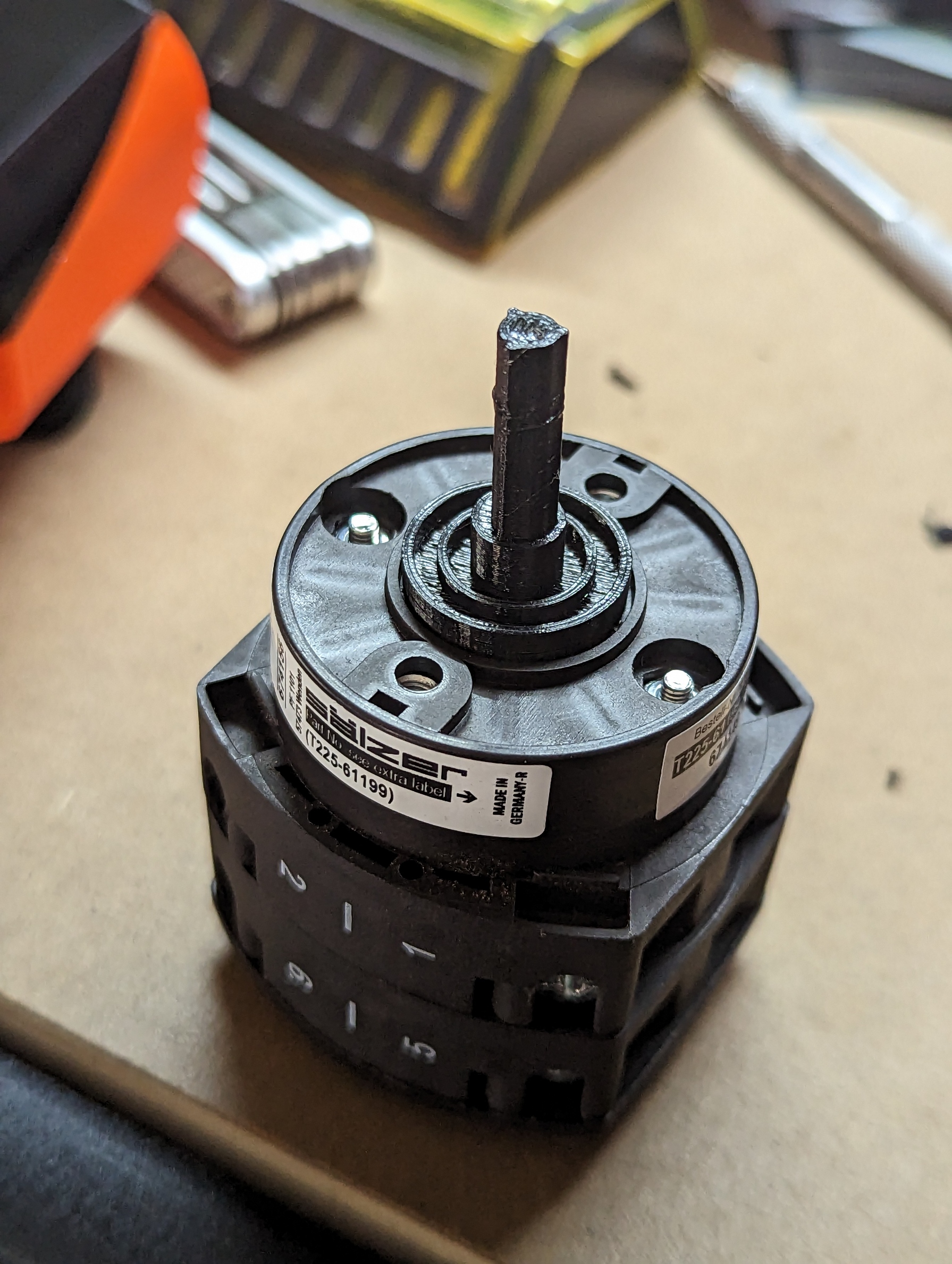 Switch shaft by Karim | Download free STL model | Printables.com